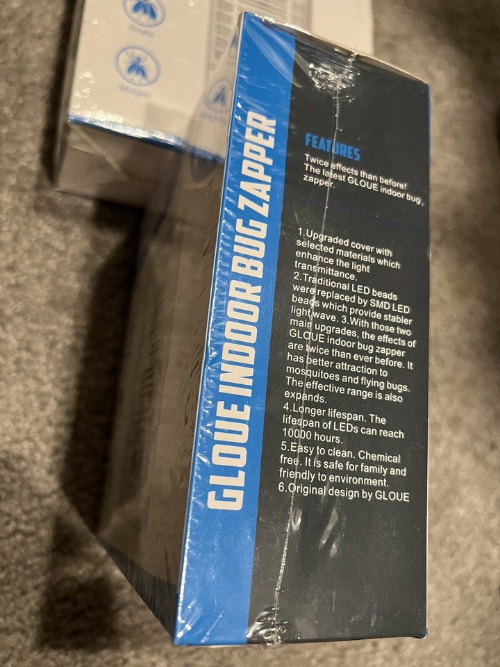 Gloue Indoor Bug Zapper Plug In (Mosquitoes Gnats Midges) NEW | eBay
