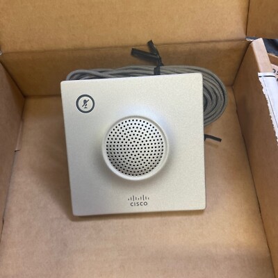 CISCO TELEPRESENCE TABLE MICROPHONE 20 TTC5-06 SILVER | eBay