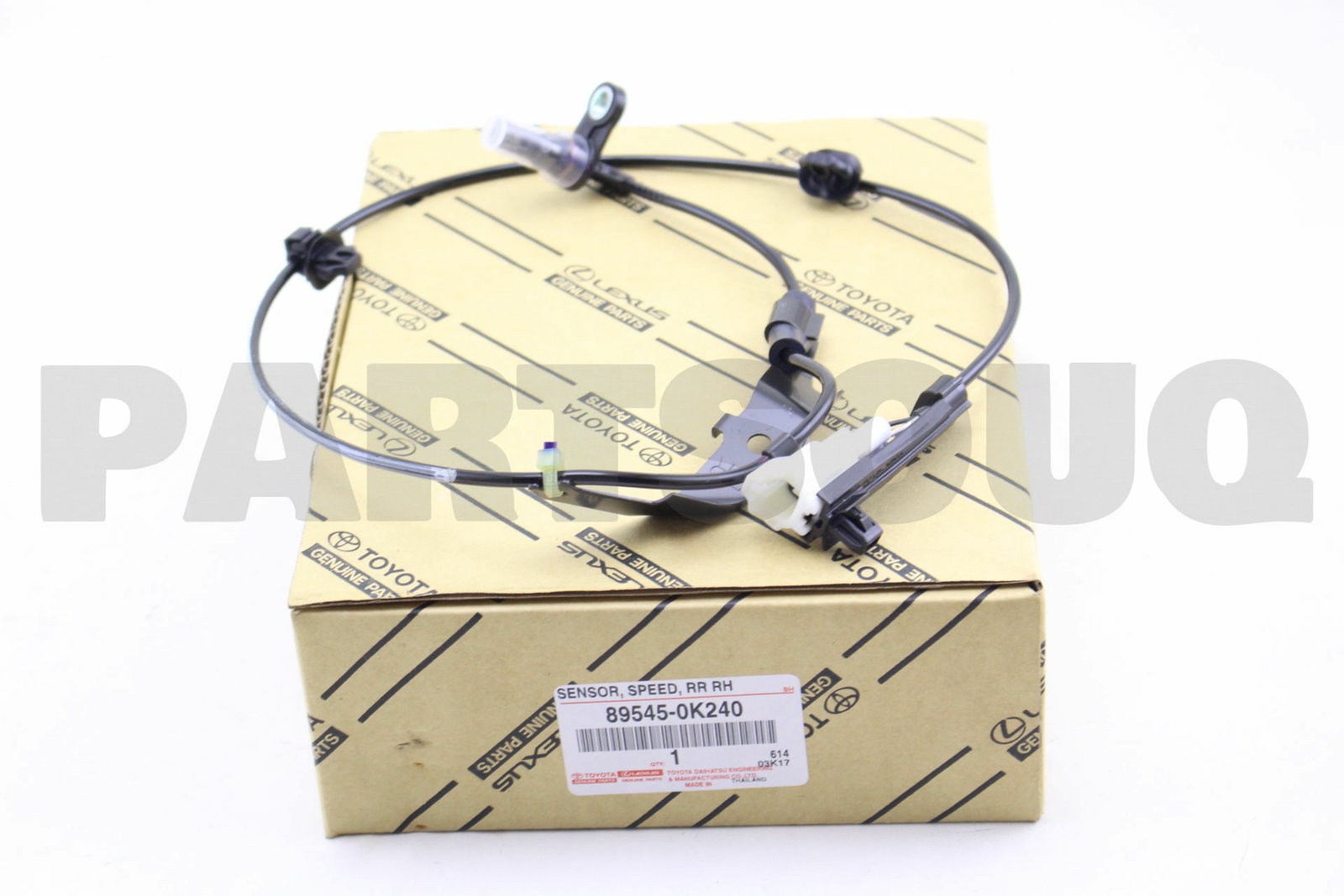 895450K240 Genuine Toyota SENSOR SPEED RR RH 89545-0K240 | eBay