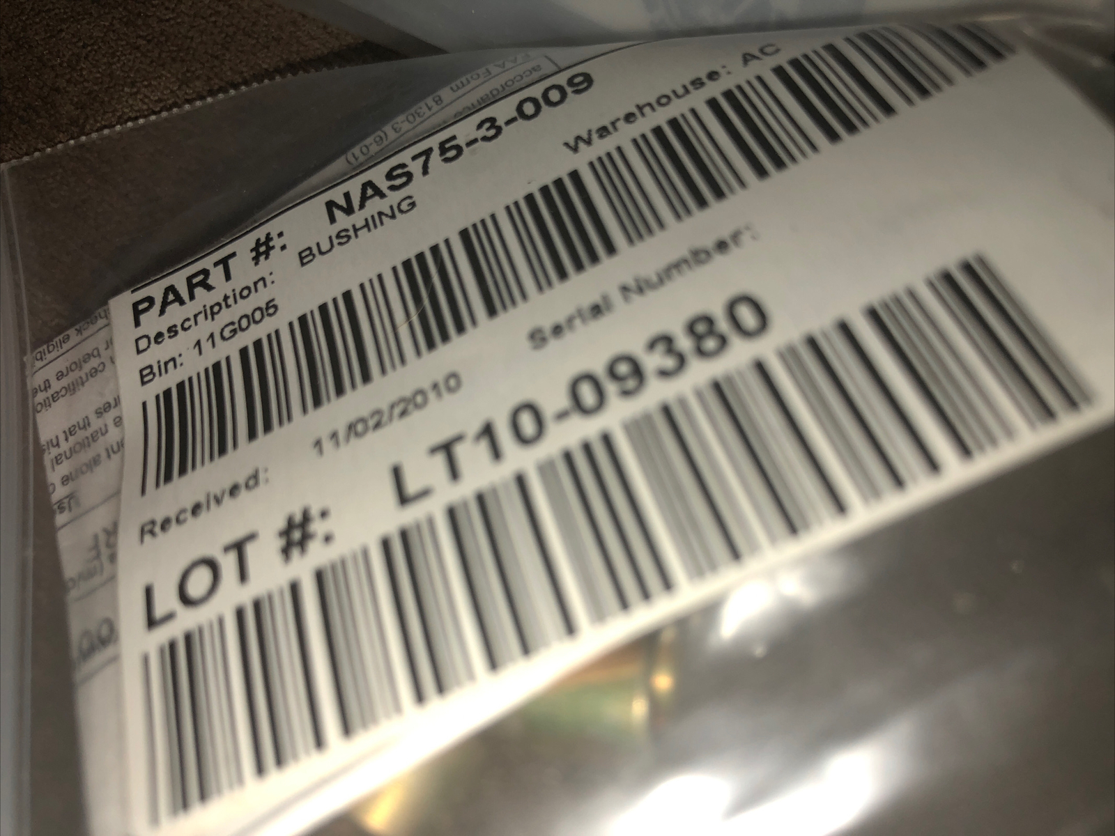 New (3)bushings NAS75-3-009 ,Clevis Bolts( 3) AN23-11, (3)AN23-17 | eBay