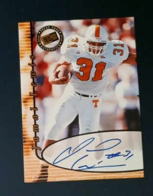2000 Panini Press Pass Authentics Jamal Lewis Autographed Card | eBay