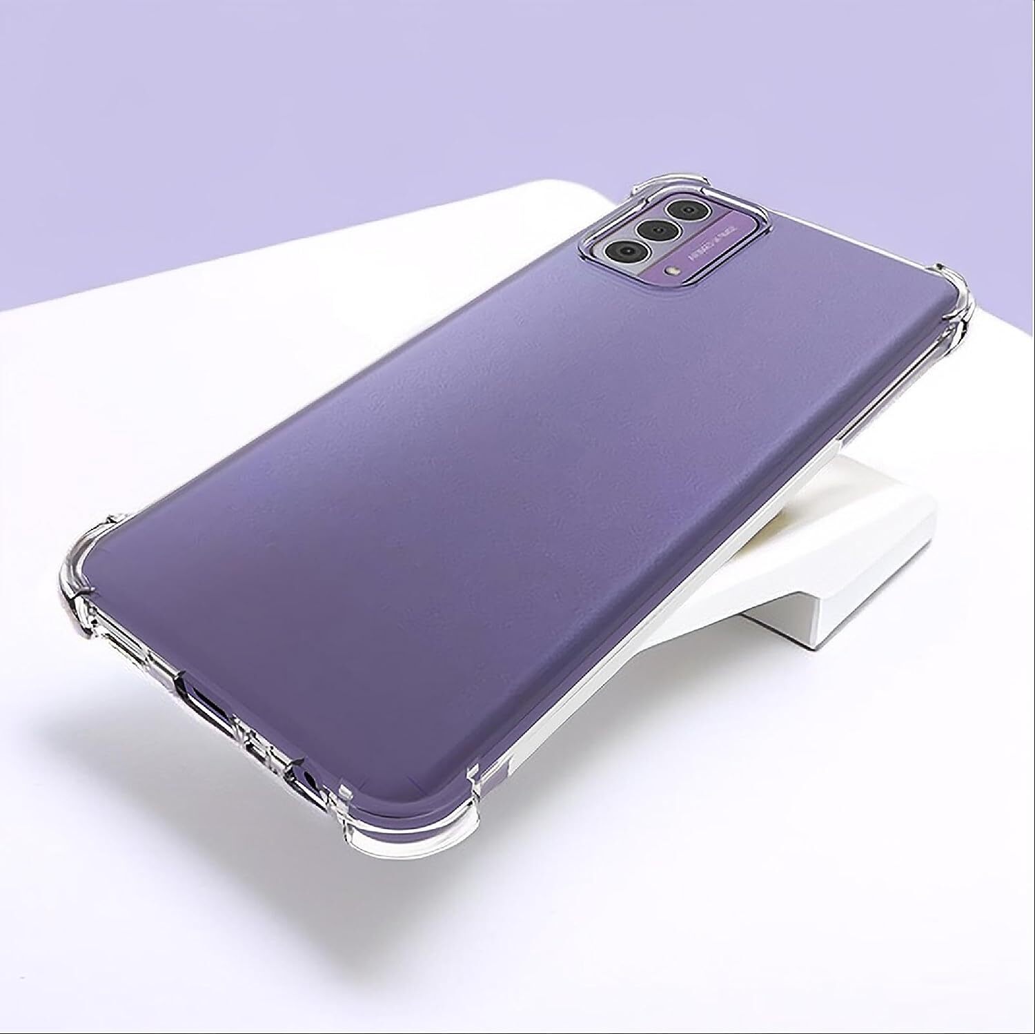 For Nokia G42 Case, Clear Silicone Shockproof Gel Phone Cover Screen ...