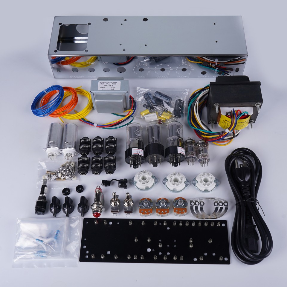 1Set DIY 5E3 Deluxe Guitar Tube Amplifier KIT with Cricuit Schematic ...