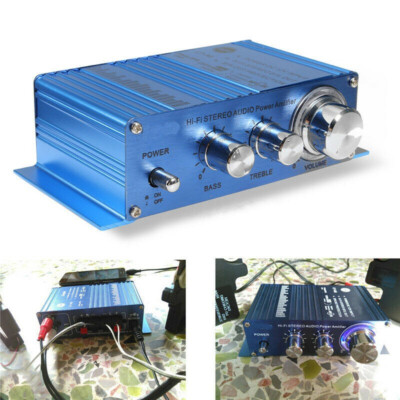 Mini 180W + 180W 2CH 12V Small Stereo Audio High Power Car Amplifier ...