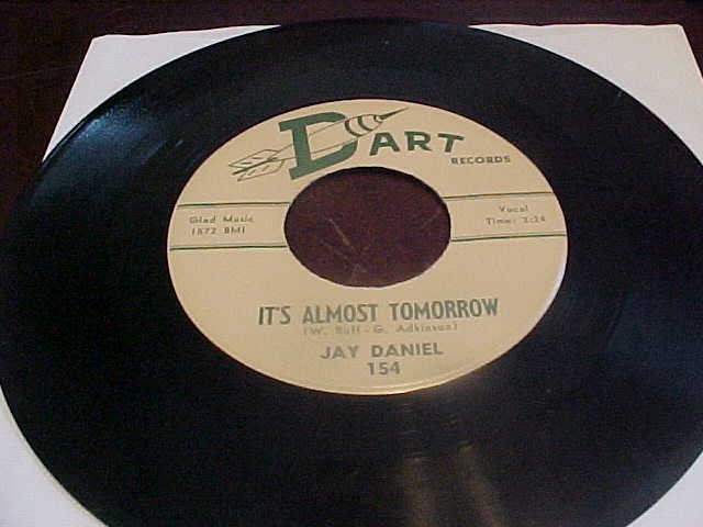 JAY DANIEL-DART#154 " Maybe I'm Young / It's Almost Tomorrow " Teen ...