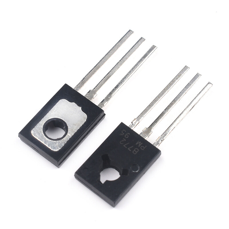 Power Purpose Transistors PNP B772 2SB772 TO-126/SOT-89 SMD SMT Triode ...