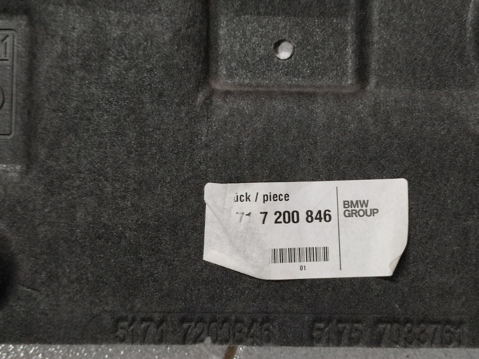 BMW E60+LCI engine encapsulation front !!NEW!! GENUINE 51717200846 | eBay