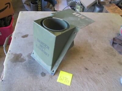NOS 5" Exhaust Elbow & Flange for Military Vehicle or Equipment, 90 ...