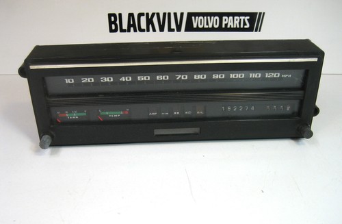 Vintage Volvo 140 VDO Instrument Cluster Speedometer Odometer 142 144 ...