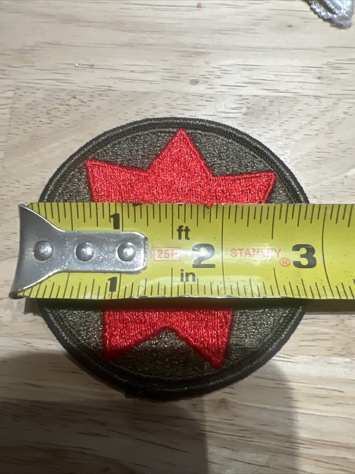 U. S. ARMY 7TH CORPS COLORED PATCH WW II | eBay