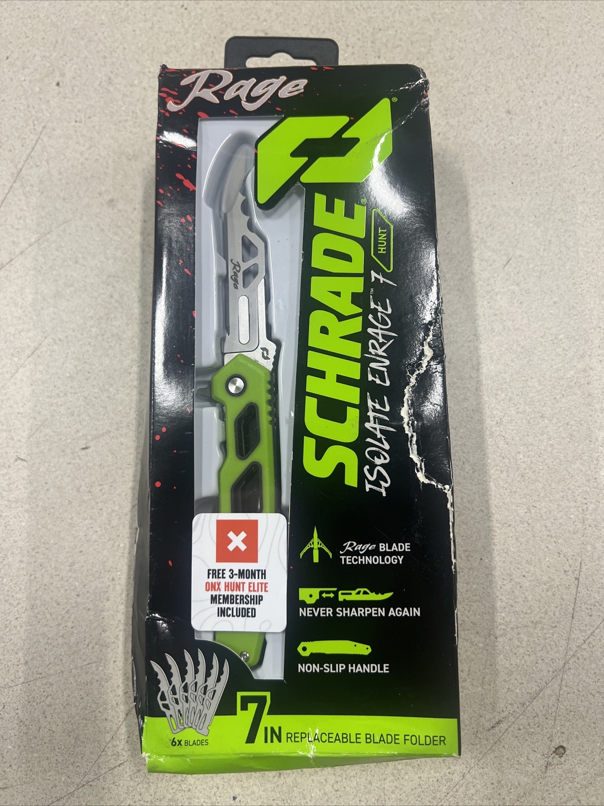 Schrade Isolate Enrage 7 | eBay