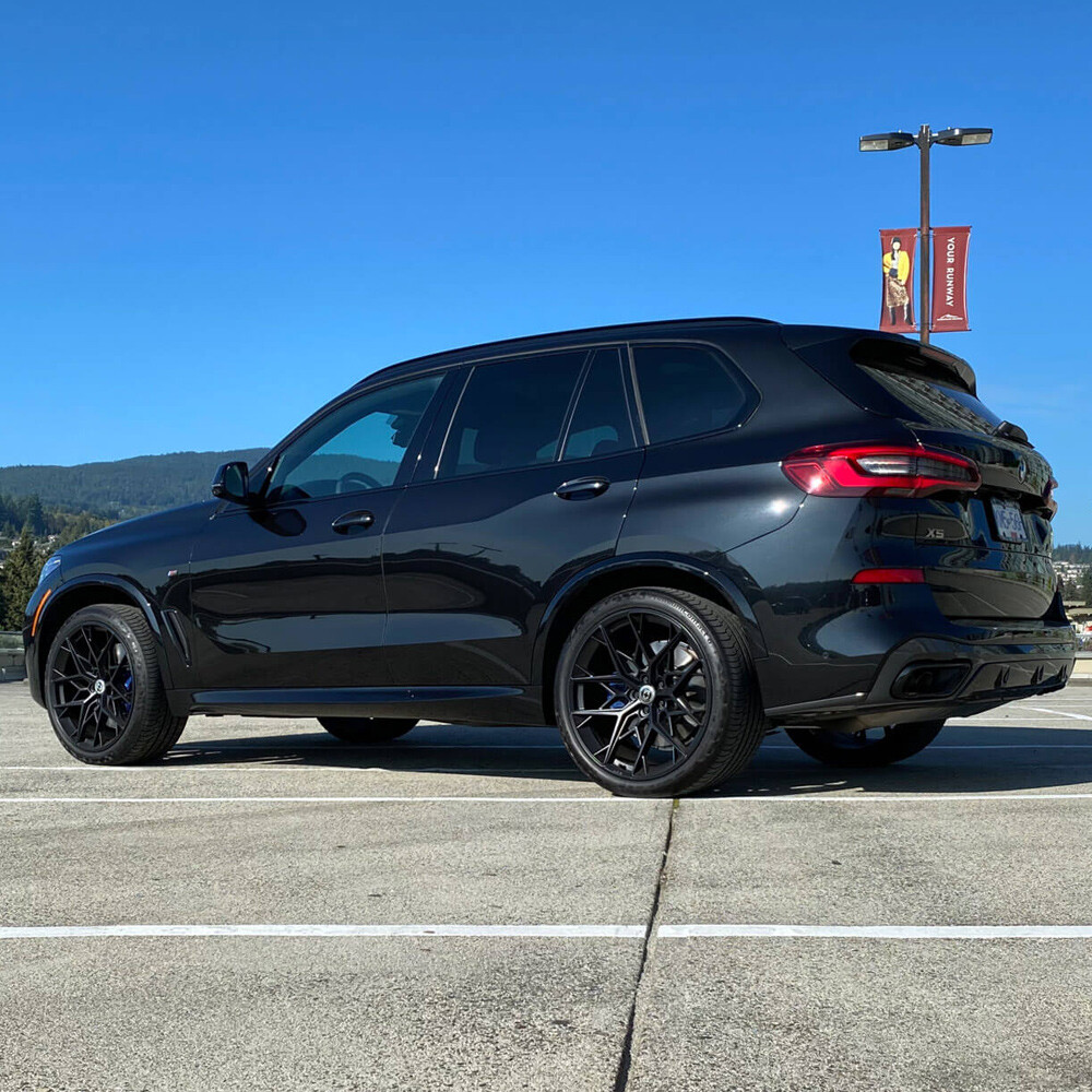 22" HRE FF10 Black 22x10.5 22x11.5 Forged Concave Wheels Rims | Fits ...