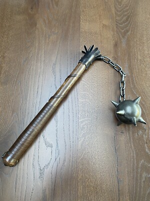 Medieval Flail Morning Star (One Ball) Reenactment Costume LARP 70cm | eBay