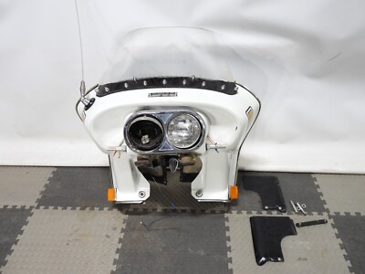 Harley Shovelhead FLH Liberator Fairing By Vetter Kraco CB Stereo 2809 ...