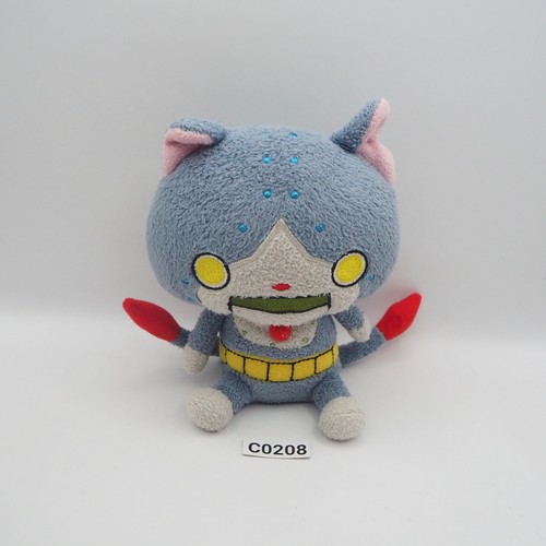 Yokai Watch C0208 Robonyan Bandai Kuttari Plush 5" Stuffed Toy Doll ...