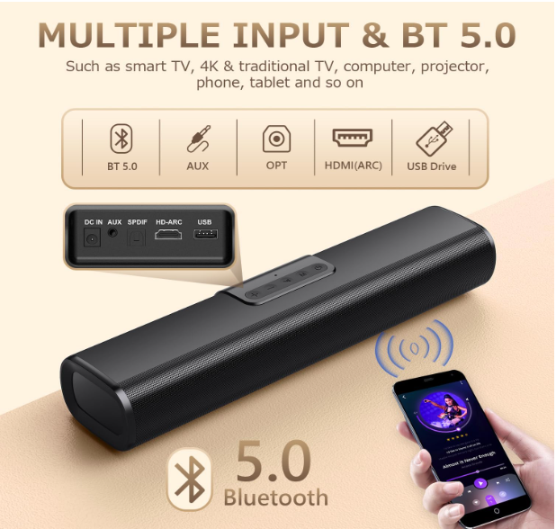 SuperBox Elite Ultra TV Box Media Player Bundle Sound bar 20" 50 Watt ...