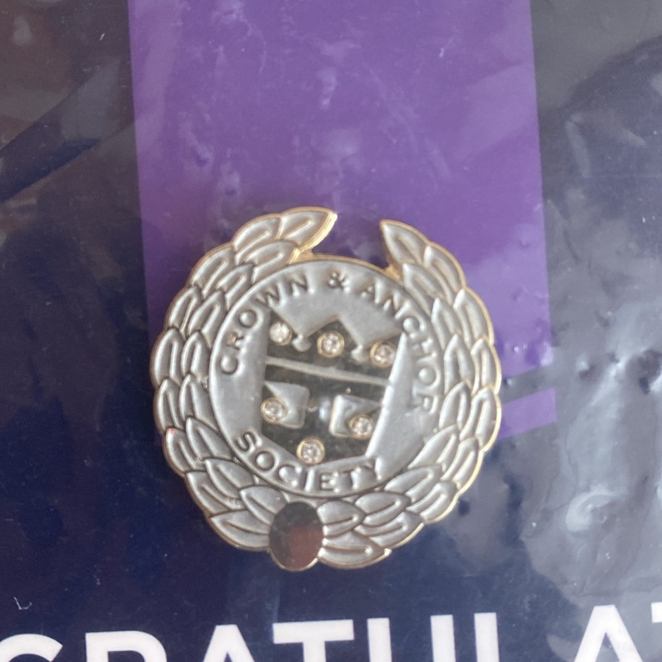 Old-style Royal Caribbean Diamond Plus Loyalty Pin RCL | eBay