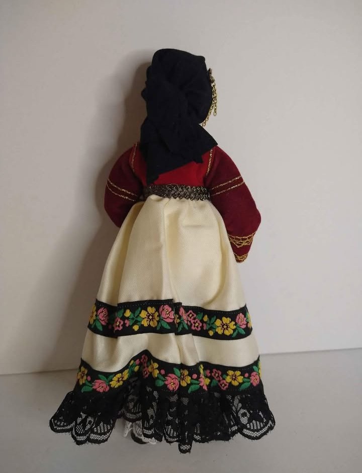 Vintage Greek Porcelain Doll Thessaly in Karagouna Costume (B1) | eBay