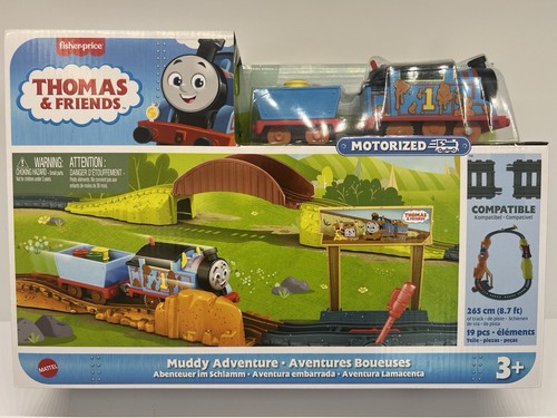 Thomas & Friends - Muddy Adventure Motorized Playset Fisher Price 3 ...