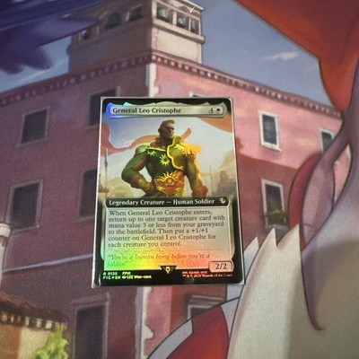 MTG FF FIC Commander Leo Christophe Foil English Card Rare, Extended ...