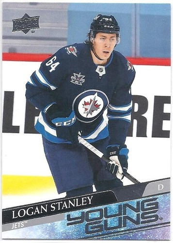 LOGAN STANLEY 2020-21 Upper Deck YOUNG GUNS Rookie Card RC #703 | eBay