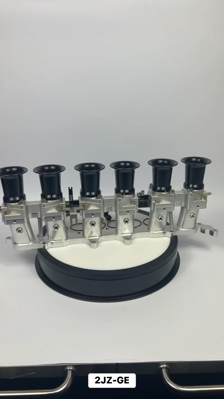 Intake Manifold ITB Individual Throttle Bodies Body & Fuel Rail 2JZGE ...