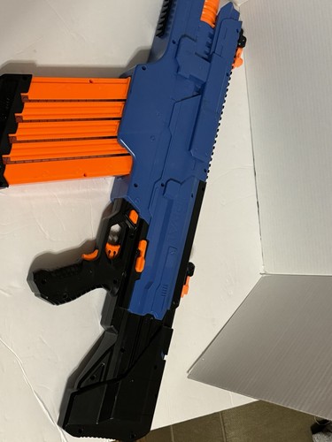 Nerf Rival Electric Gun Blaster MXVI-4000 Blue With magazine Tested And ...