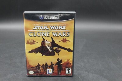 Star Wars: The Clone Wars Gamecube - Tested and Authentic (Box ...
