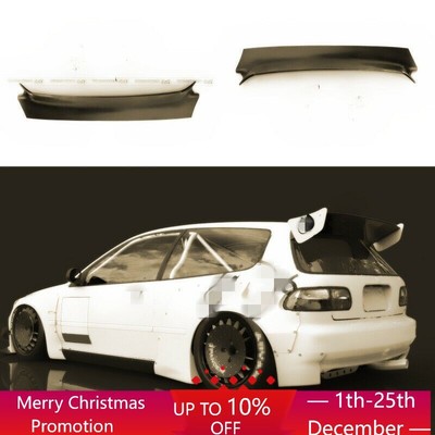 For Honda EG Civic HatchBack RB Style WideBody Kit Rear Trunk Spoiler ...