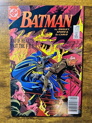 BATMAN 432 NEWSSTAND MARK BRIGHT COVER DC COMICS 1989 | eBay