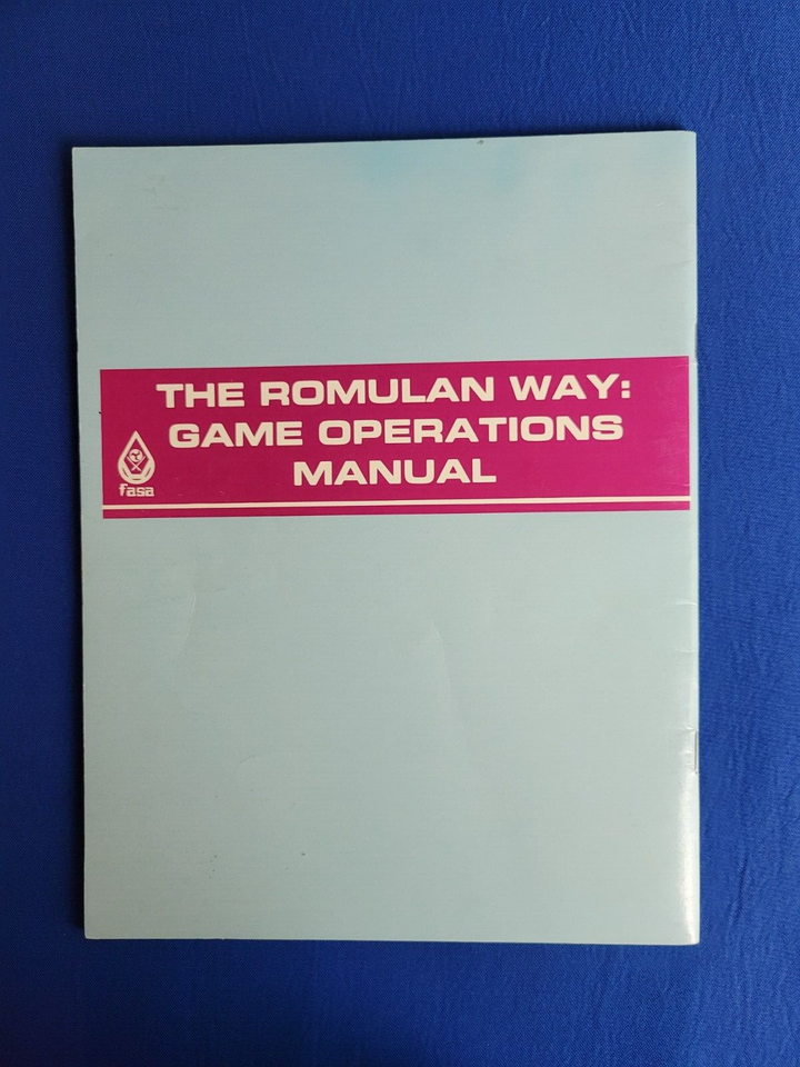 The Romula Way: Game Operations Manual - Star Trek The Role Playing ...