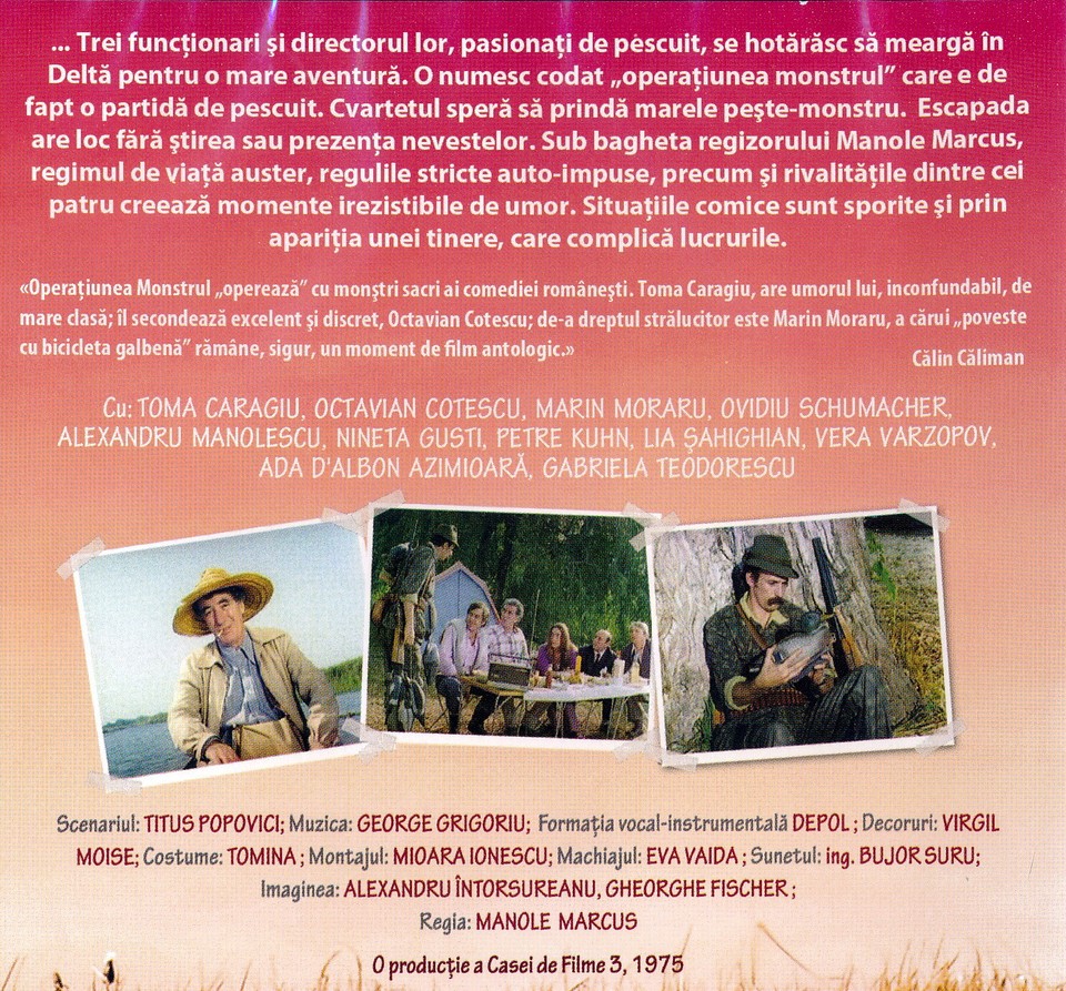 Romania Film DVD Movie OPERATIUNEA MONSTRUL | eBay