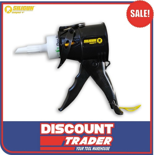 SILIGUN 4” 100mm Compact Unique Design Dripless Caulking Gun URS001 ...