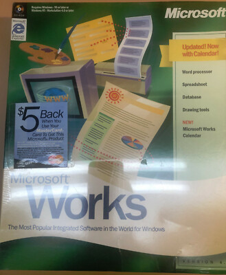 Microsoft Works 4.5a (Retail) | eBay
