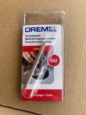Dremel 562 1/8in Steel Shank Tile Cutting Bit - BUY MORE & SAVE!! | eBay