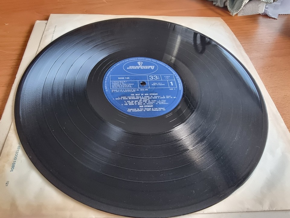 Rod Stewart - The Best Of Rod Stewart (2xLP, Comp, Gat) mercury 6643030 ...