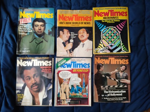Vintage New Times Magazine • January-April, 1978 • Six issues | eBay