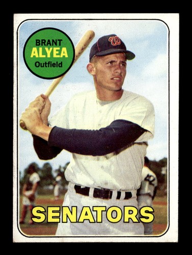 1969 Topps #48 Brant Alyea Washington Senators EX+ Baseball Card *B658 ...