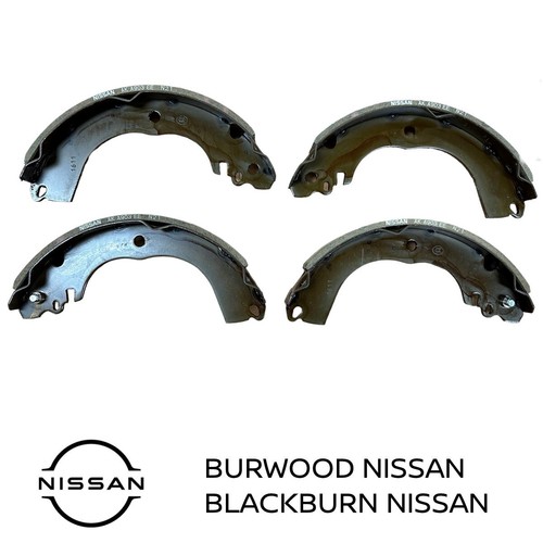 GENUINE NISSAN TIDA REAR BRAKE SHOES SUITS SEDAN & HATCH MODEL 44060 ...