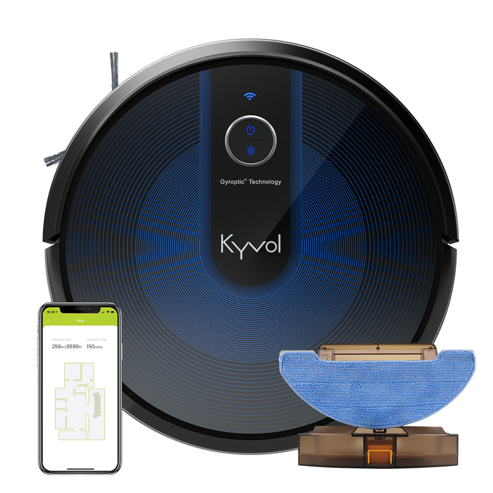 Kyvol Cybovac E31 Robot Vacuum Cleaner 2-in-1 Sweeping and Mopping ...