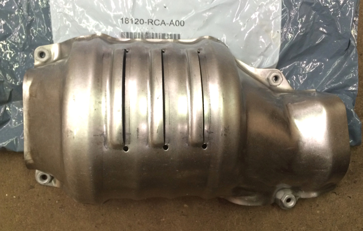 Genuine OEM Honda Front V6 Engine Compartment Catalytic Converter Heat ...