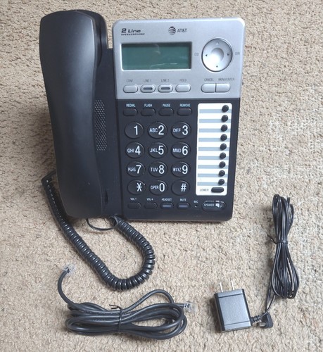 AT&T Model ML17929 2 Line Corded Speakerphone W/Caller ID Display ...