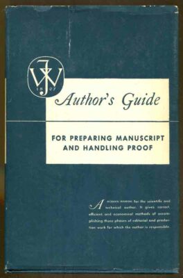 Author's Guide for Preparing Manuscript and Handling Proof-First ...