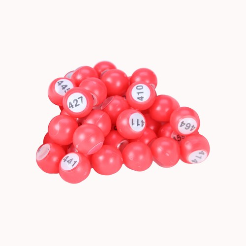 Numbered Raffle Bingo Balls 18mm 1-100,101-200, 201-300, 301-400, 401 ...