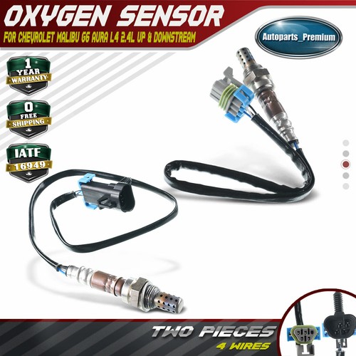 2x Up & Downstream Oxygen Sensors for Chevy Equinox Malibu Pontiac G6 ...