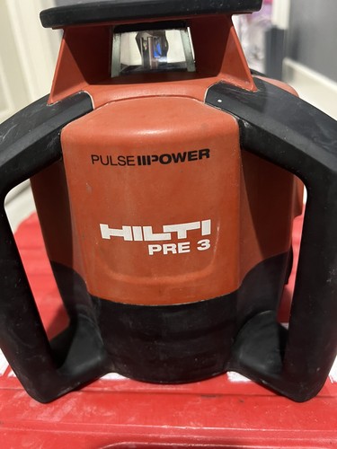 HILTI PR3 ROTATING LASER LEVEL & POWER ADAPTOR no receiver | eBay