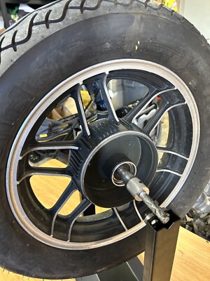 1984 Honda CB650 Nighthawk rear back wheel rim straight | eBay