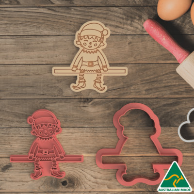 Elf On A Shelf Cookie Cutter And Embosser Stamp | eBay Australia