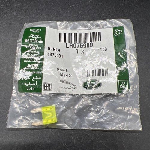 Land Rover 20 AMP 20A Yellow Mini Fuse LR2 LR3 LR4 Range R Evoque ...