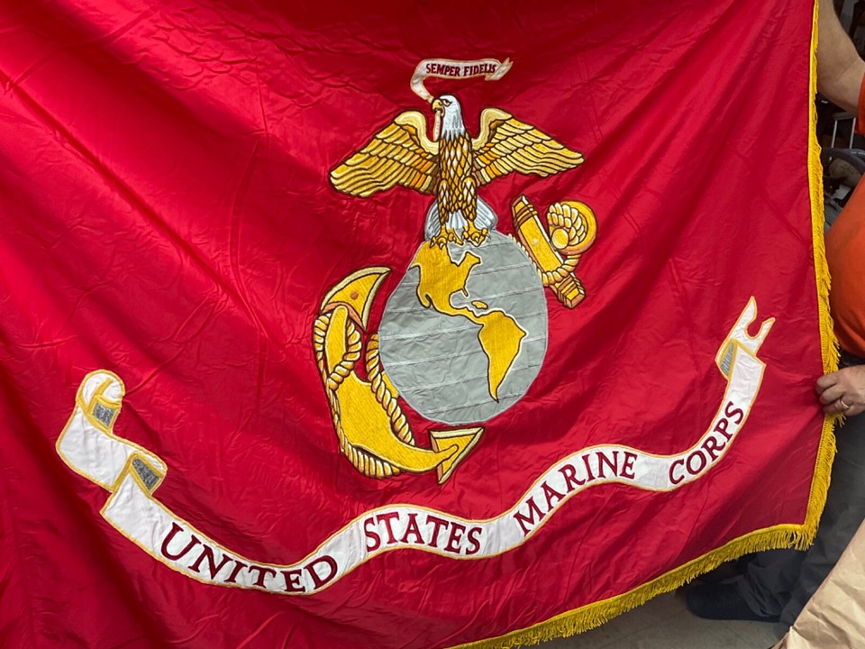 Flag, Organizational, USMC, Scroll 8345-01-268-8226 | eBay